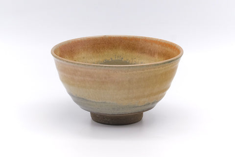 Japanese Matcha Bowl - Yellow Drip-Glaze Chawan - 450ml – Tezumi
