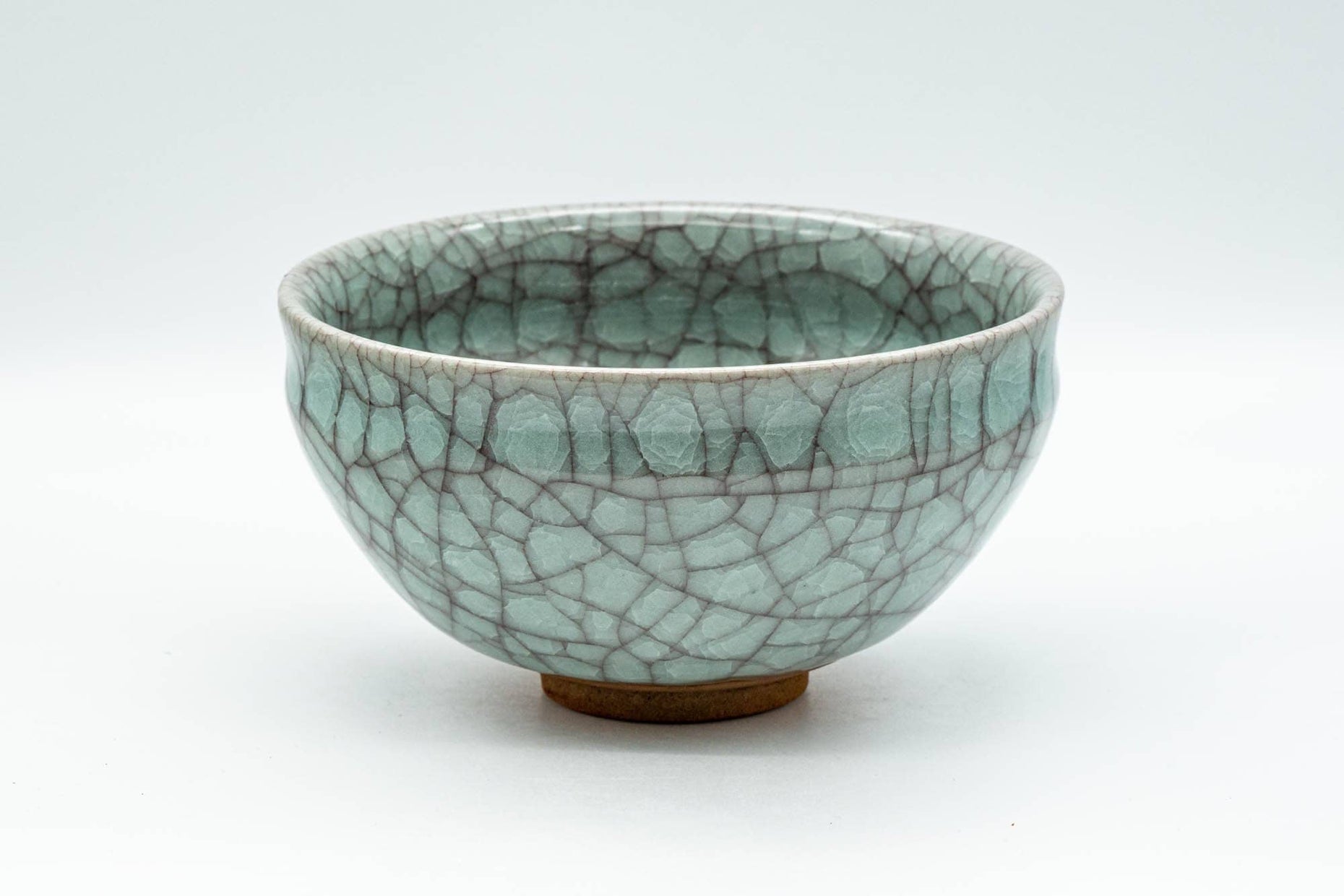 Japanese Matcha Bowl - 澤田秀一 Sawada Shuichi of Shusen Toen - Green Cela ...