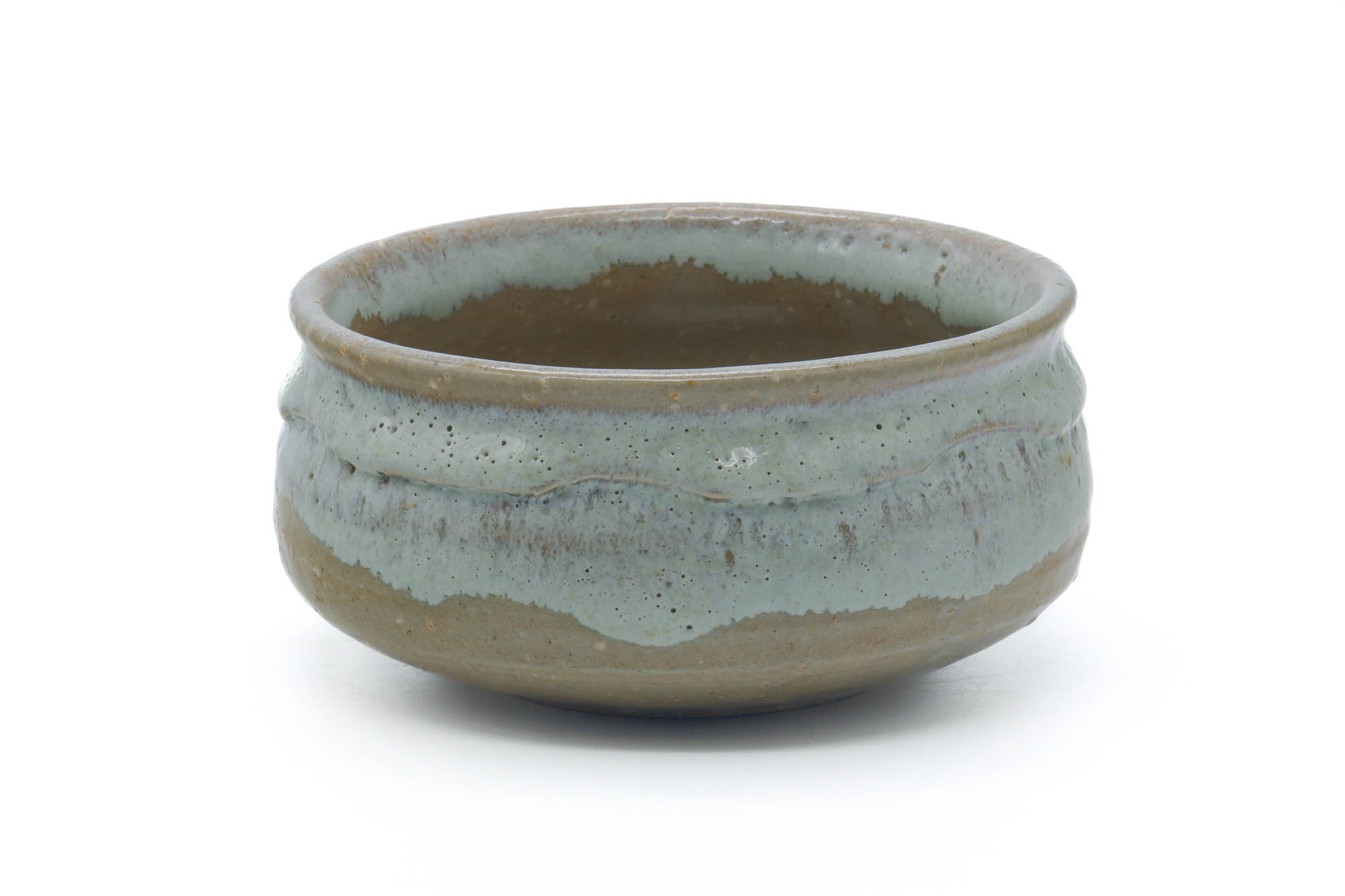 Japanese Kensui - Beige White Hagi-yaki Water Bowl - 500ml – Tezumi