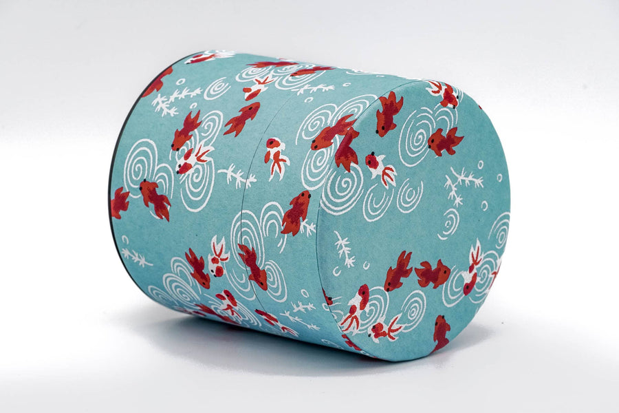 Blue Koi Washi Tea Canister - 150g – Tezumi