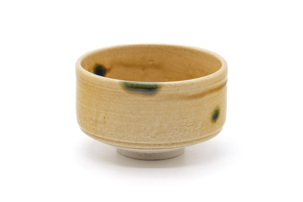 Japanese Matcha Bowl - Yellow Green Drip-Glazed Seto Chawan - 475ml ...